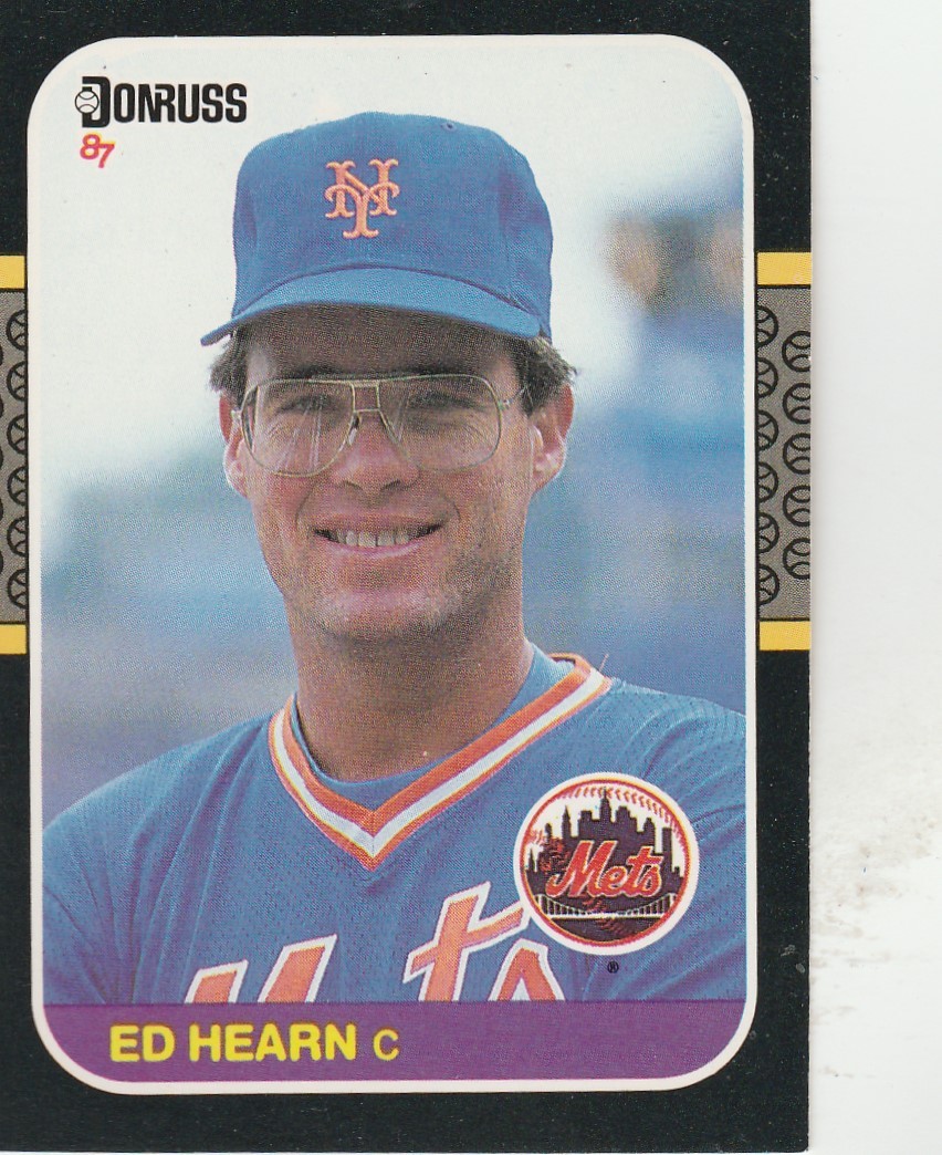 FRE SHIPPING-MINT-1987 (METS) Donruss #446 Ed Hearn ROOKIE-2 | eBay