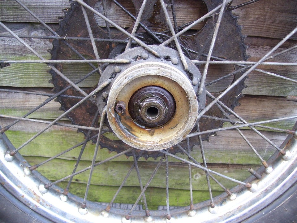 Hagon Grasstrack/Speedway 19" Rear Wheel With Sprocket Used For ...