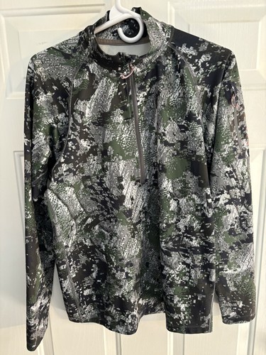 Sitka Core LS 1/4 Zip Optifade Big Game Forest Men’s Size Large | eBay