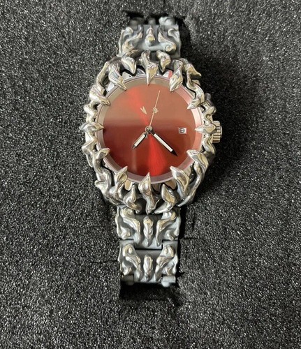 Alabaster Industries Watch- Silver Hawk In Red Jasper | eBay