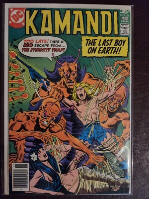 Kamandi: The Last Boy On Earth #54 DC COMIC BOOK 9.0 NEWSSTAND V8-8 | eBay