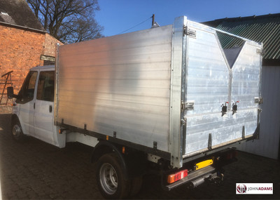 Aluminium Drop Side Hollow High Side Plank Transit Tipper Pickup Truck ...