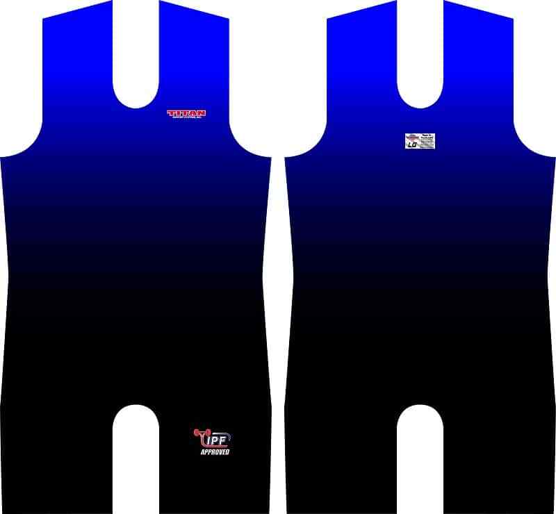 Titan Triumph Fade Powerlifting Singlet - IPF USAPL Approved - Ombre ...