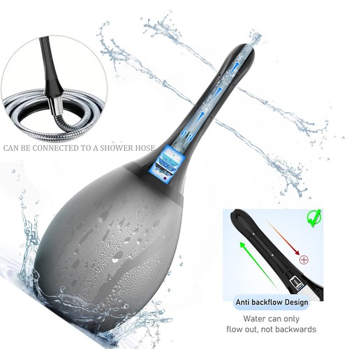 Enema Douche Anti Back-Flow Enema Reusable Anal Douche Cleaner for Men ...