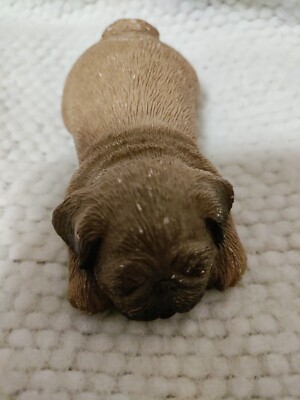 Fawn Pug lil snoozers S06 1986 snoring Figure Sandicast Sandra Brue ...