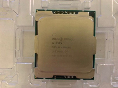 Intel Xeon W-2125 Processor 8.25M Cache, 4.00 GHz SR3LM | eBay