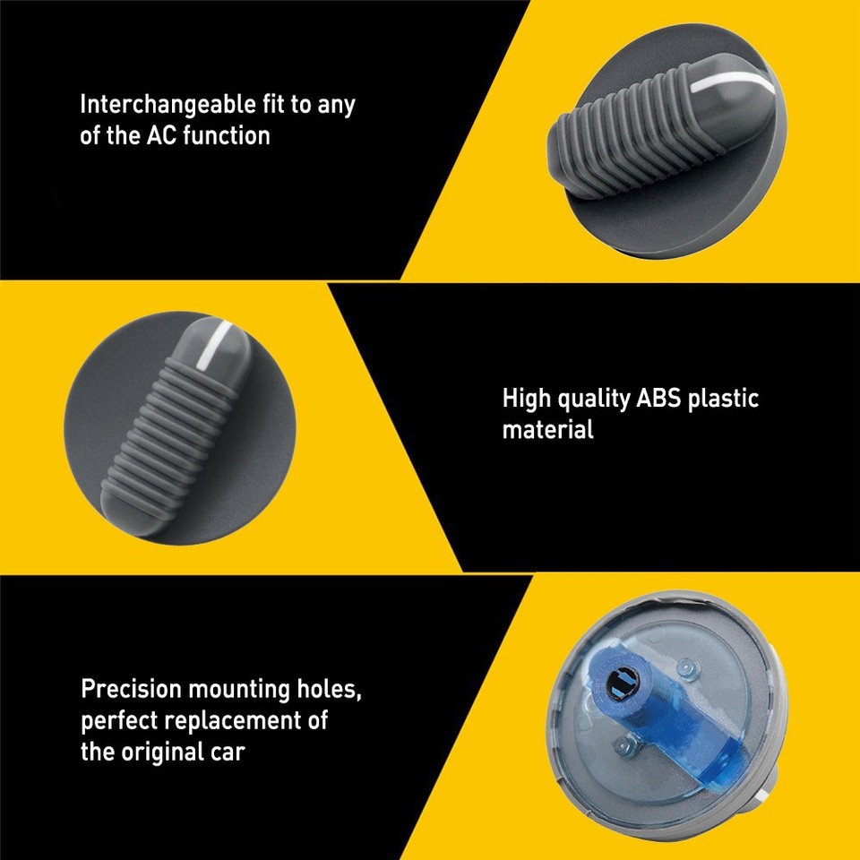 2 PCS Climate Control Knob Fit 1995-1997 Chevy Blazer S10 Jimmy GMC ...