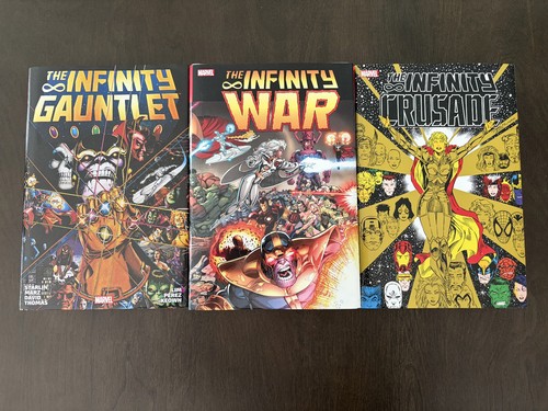 Infinity Gauntlet | War | Crusade Omnibus Set / Lot - Read Once | eBay