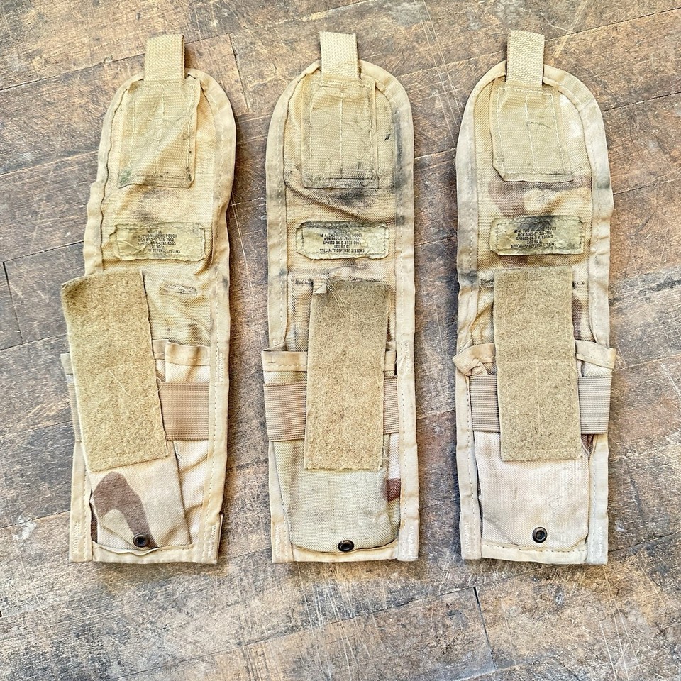 Lot US Military Army MOLLE II DCU Desert Tan Camo Pouches FLC USGI Some ...