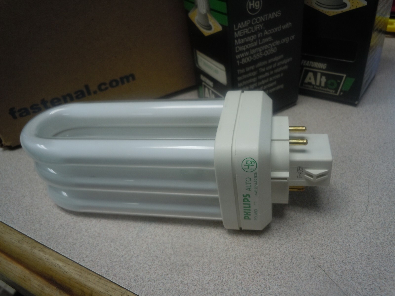 REPLACEMENT BULB FOR PHILIPS PL-T26W/41/4P (4-PIN), PLT-26W 841 ...