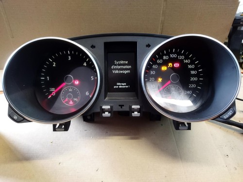 VW Golf VI SPEEDOMETER Speedometer Instrument Cluster 5K0920870C /FAST ...