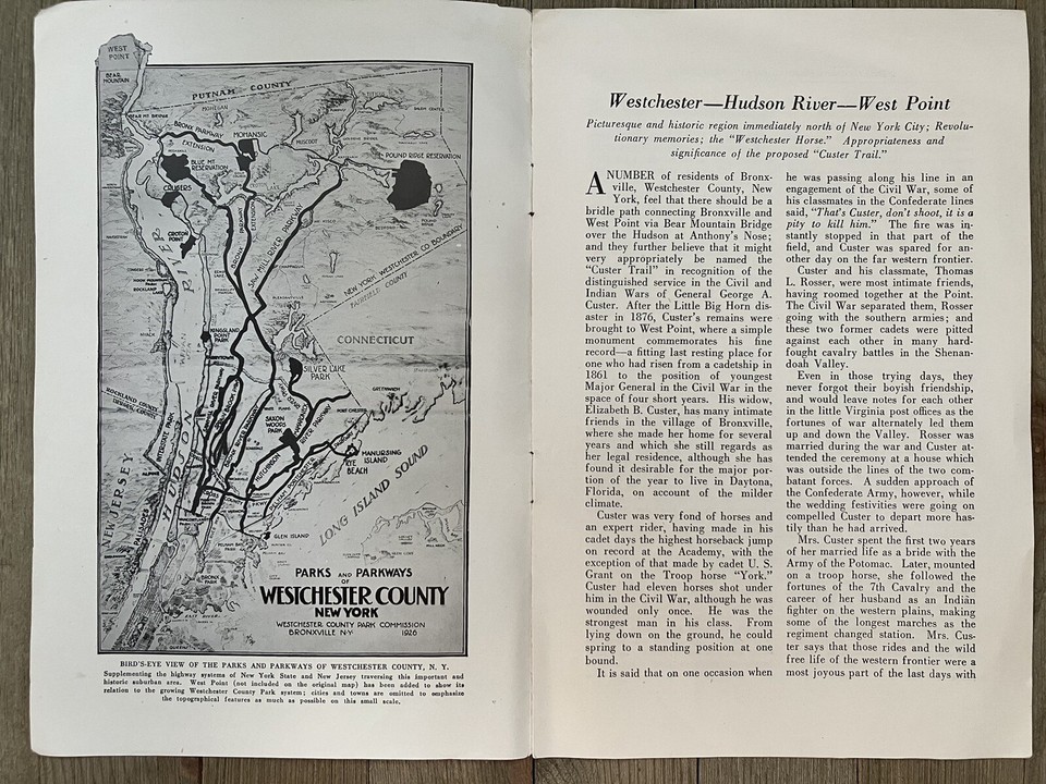 Autographed Vintage Elizabeth Custer Booklet 1920s Custer Trail Civil ...