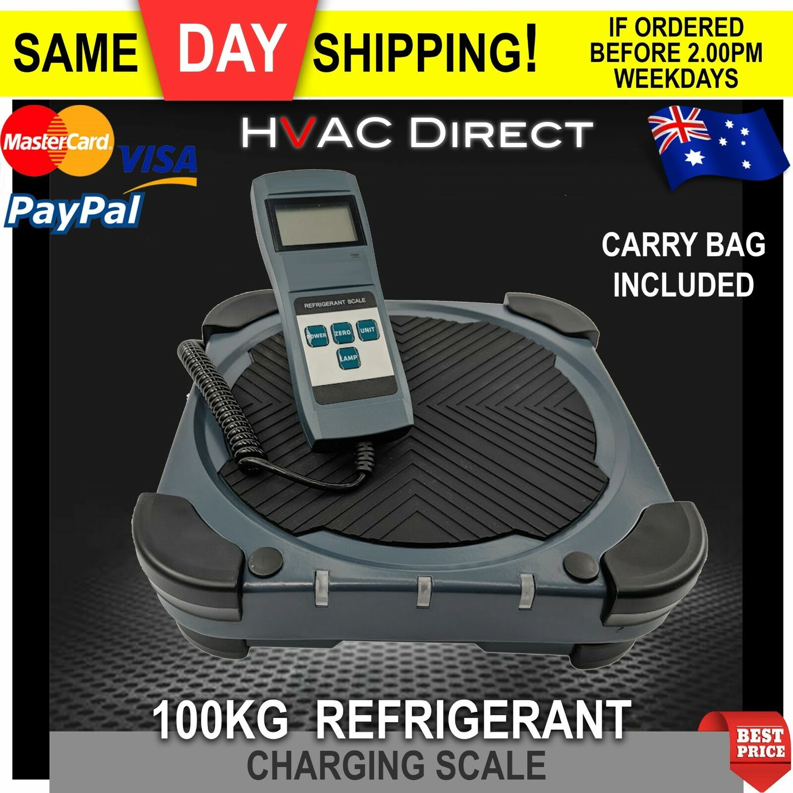 Javac Pro Charge 3 Digital Refrigerant Scales, 100kg (C12626) for sale ...