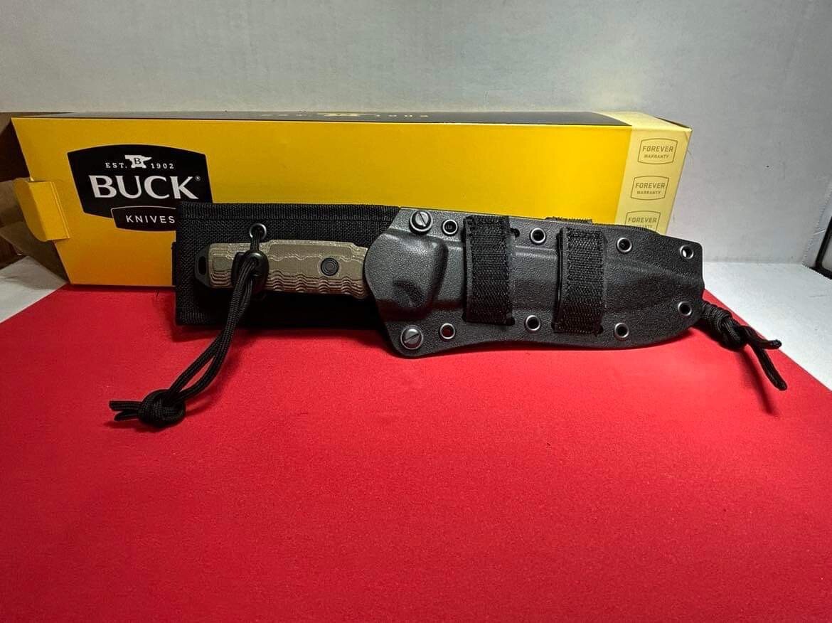 Buck 893 Tanto Combat 5160 Steel Knife | eBay