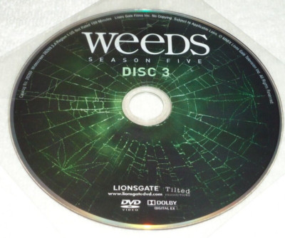 Weeds SEASON 5 Disc 3 DVD Replacement only, 5th fifth Season Five | eBay