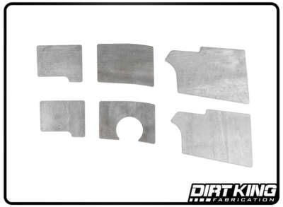 Dirt King Front Frame Plate Kit for Chevy GMC 1500 2019-2024 DK-636974 ...