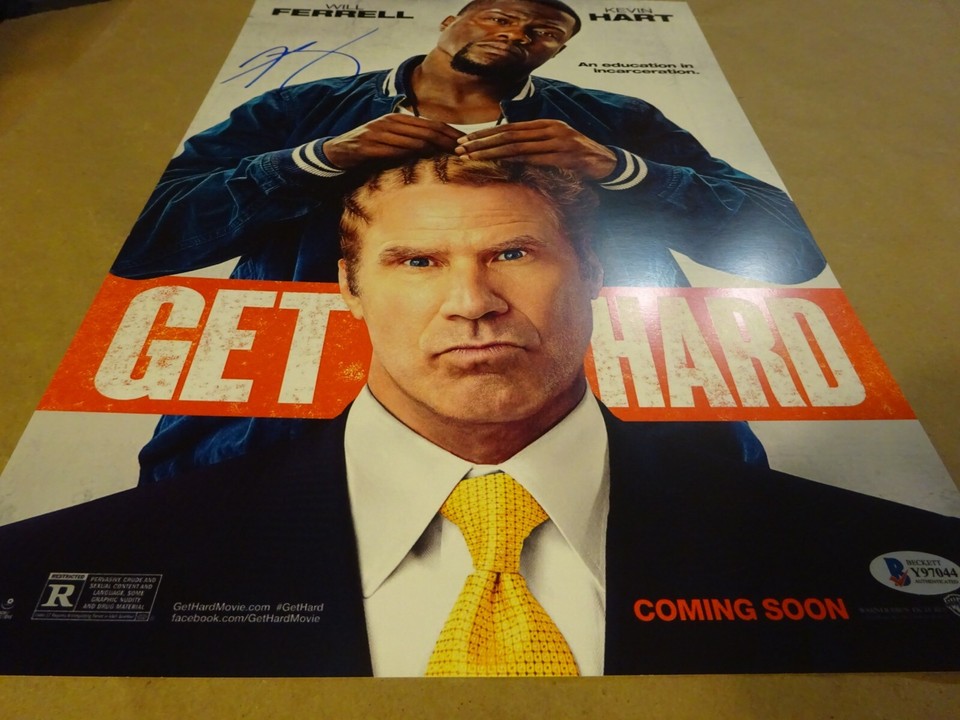 Signed Kevin Hart Autographed 11"x17" Get Hard Photo Beckett BAS COA | eBay