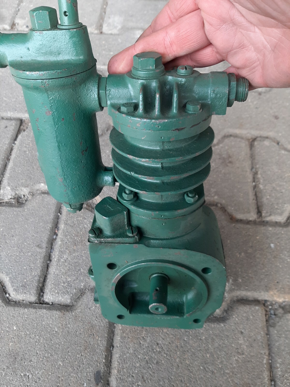 GKW Kompressor Oldtimer Traktor IFA NVA Fortschritt Lanz Famulus RS30 ...