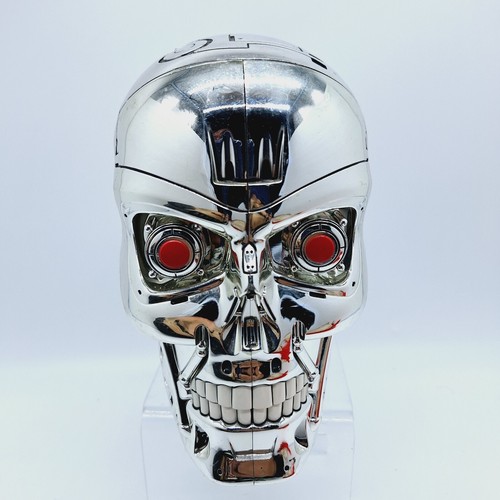 TERMINATOR T2-3D T800 6.5" Head Skull Figure Case | eBay