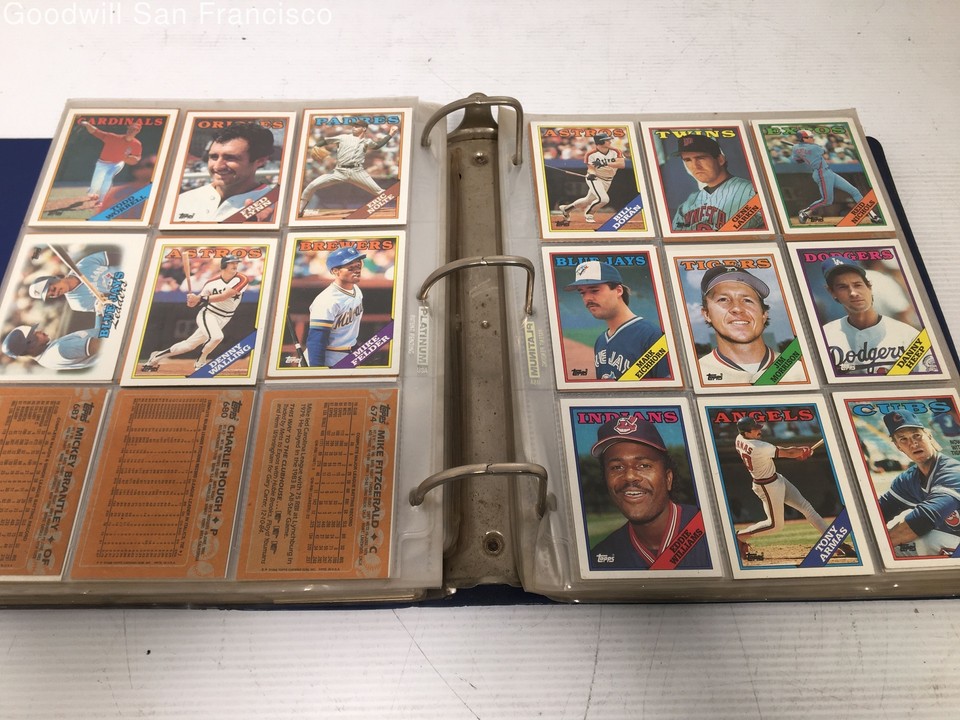 Lot of Vintage 70s And 80s Scot Thompson MLB Baseball Trading Cards In ...
