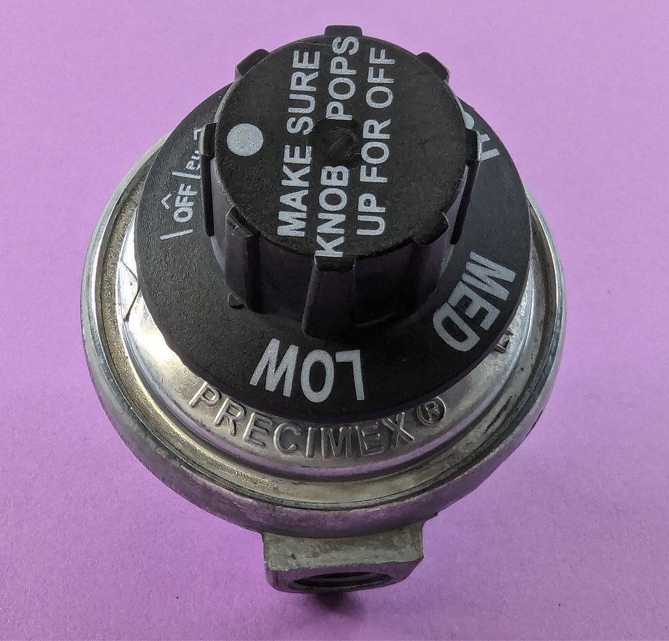 NEW Precimex LP Gas Regulator Model 6000 RV - Stove Range Propane ...