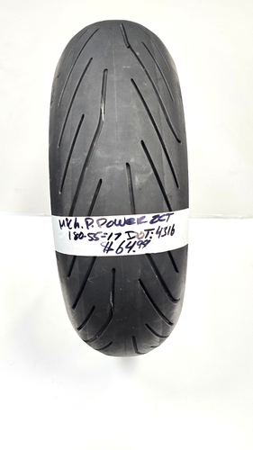 MICHELIN 2CT PILOT POWER 180/55/17 REAR MOTORCYCLE TIRE | eBay