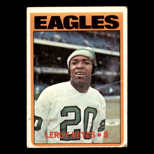 Leroy Keyes Rookie #201 POOR Crease 1972 Topps Philadelphia Eagles ...