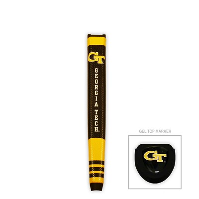 Team Golf Georgia Tech Yellow Jackets Oversized Pistol Putter Grip NCAA ...