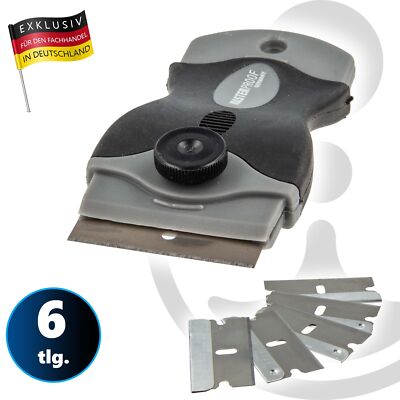 MASTERPROOF PROFESSIONAL Universal - Schaber - Set mit 5 Ersatzklingen ...