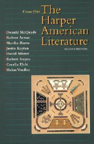 HarperCollins' American Literature by Martha Banta, Robert Atwan, David ...