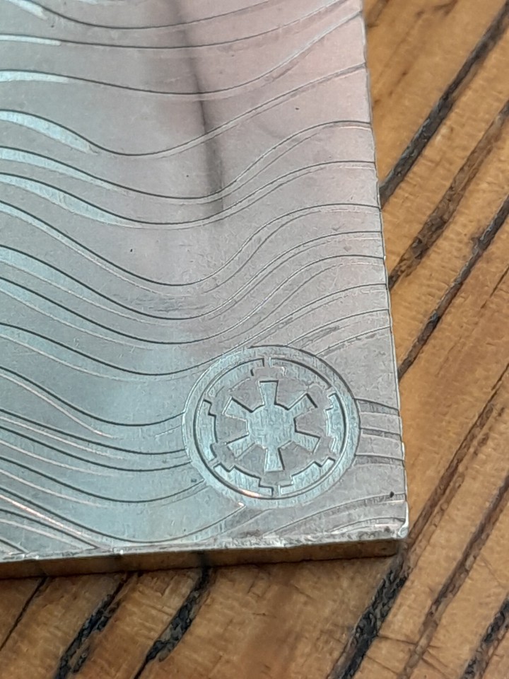 2021 Niue $2 Star Wars Official Mandalorian Beskar Bar 1 oz .999 Silver ...