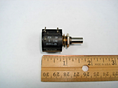 Helipot Potentiometer 50K Ohm 10 Turn Linear 50K Pot Bourns | eBay
