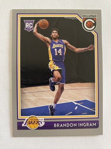 Brandon Ingram 2016-17 Panini Complete Basketball Rookie Card #175 RC ...