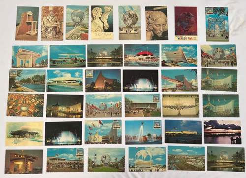 VINTAGE 1964 - 1965 NEW YORK STATE FAIR POSTCARD LOT OF 37 | eBay