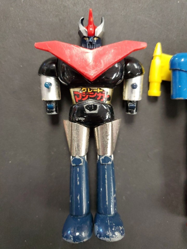 VINTAGE DIE-CAST POPY SHOGUN WARRIORS GREAT MAZINGA CHOGOKIN LOT OF 3 ...