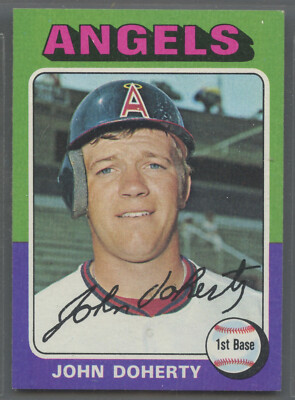 1975 Topps #524 John Doherty California Angels | eBay