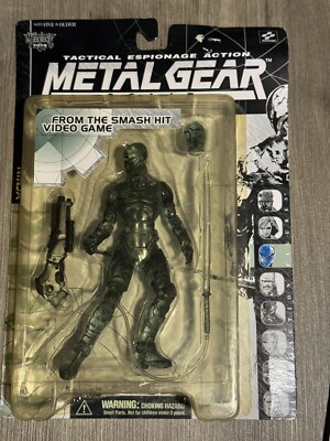 Konami McFarlane 1999 Metal Gear Solid Action Figure Clear Variant ...