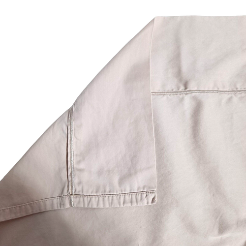 Noble Excellence Sheet Queen Flat Supima Cotton Tan High Thread Count ...