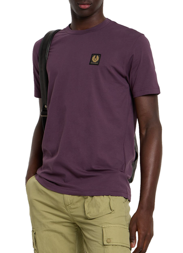 Belstaff T-Shirt Retro England 1924 Patch Cotton Regular Cut Top | eBay ...