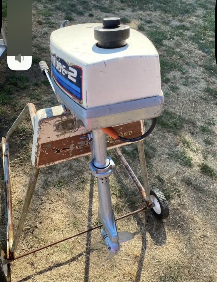 Evinrude mate 2HP outboard motor 2302? model orginal Nr NICE COND ...