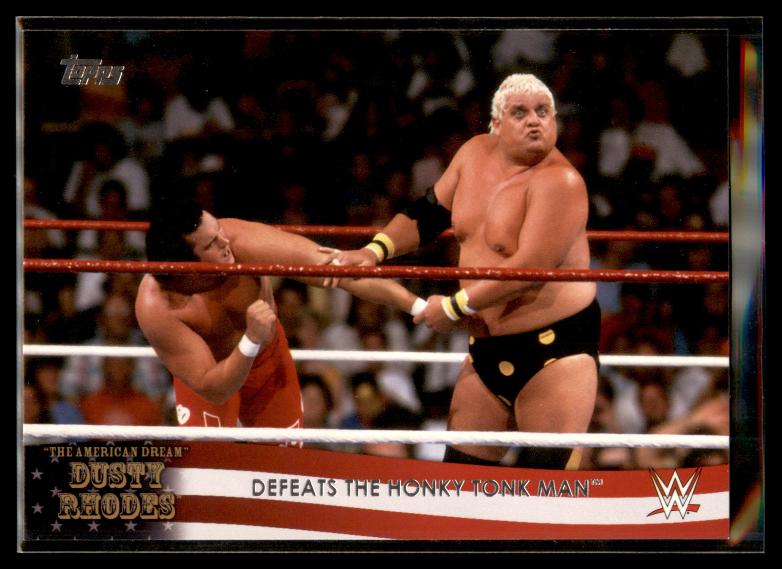 2016 Topps Road to WrestleMania WWE Dusty Rhodes Tribute #1 Defeats The ...