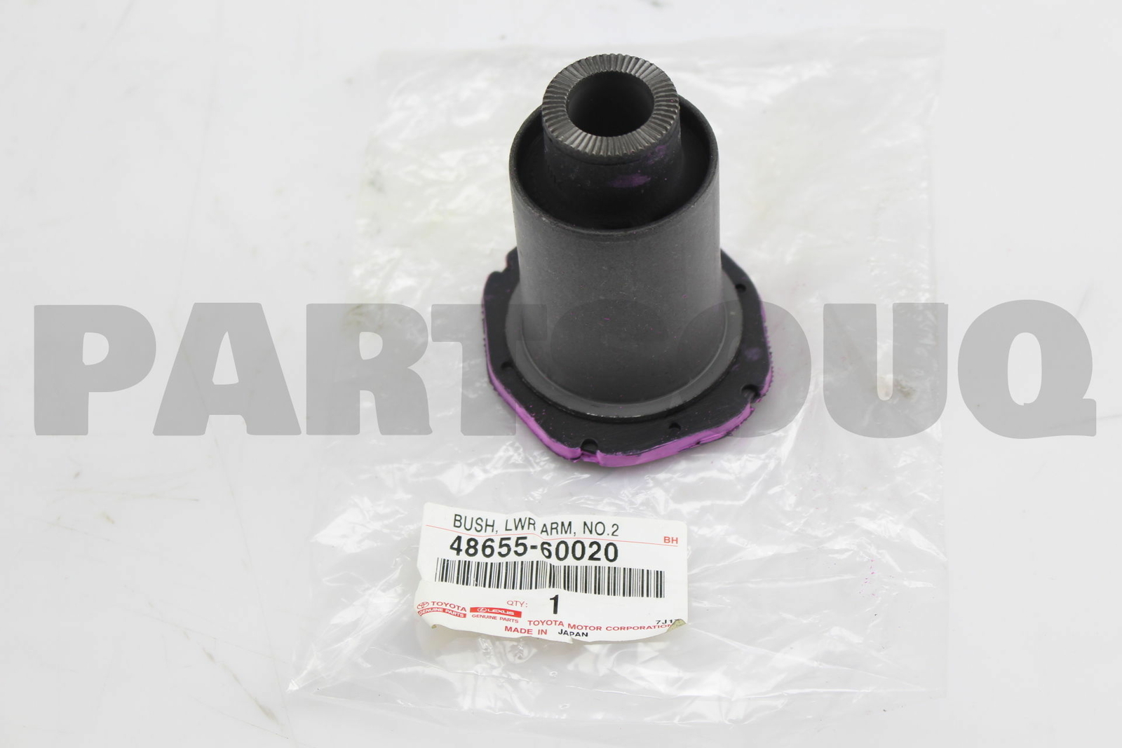 4865560020 Genuine Toyota BUSH, FRONT LOWER ARM, NO.2, RH/LH 48655 ...