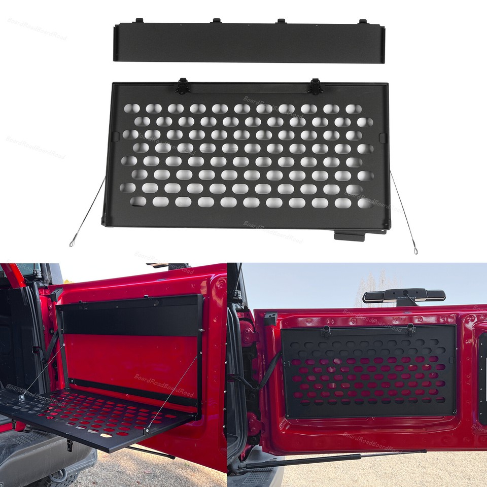 Tailgate Table Foldable Cargo Storage Shelf For 2021-2024 Ford Bronco 2 ...
