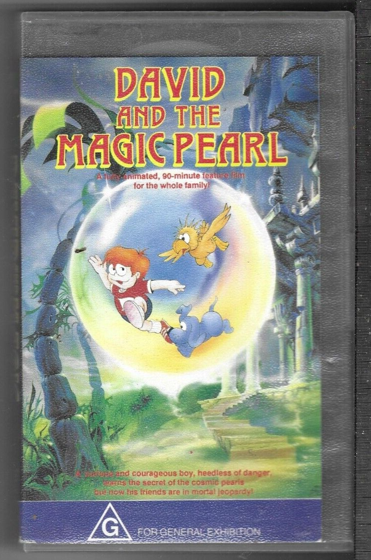 DAVID AND THE MAGIC PEARL (Children's Pal Vhs Video) near new - rare ...