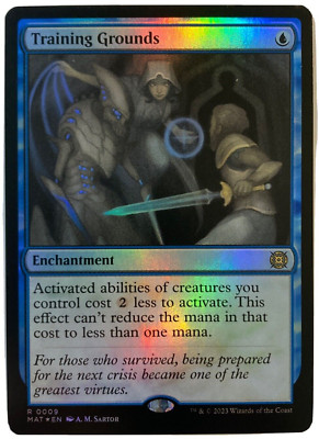 MTG Training Grounds March of the Machine: The Aftermath 0009 FOIL Rare ...