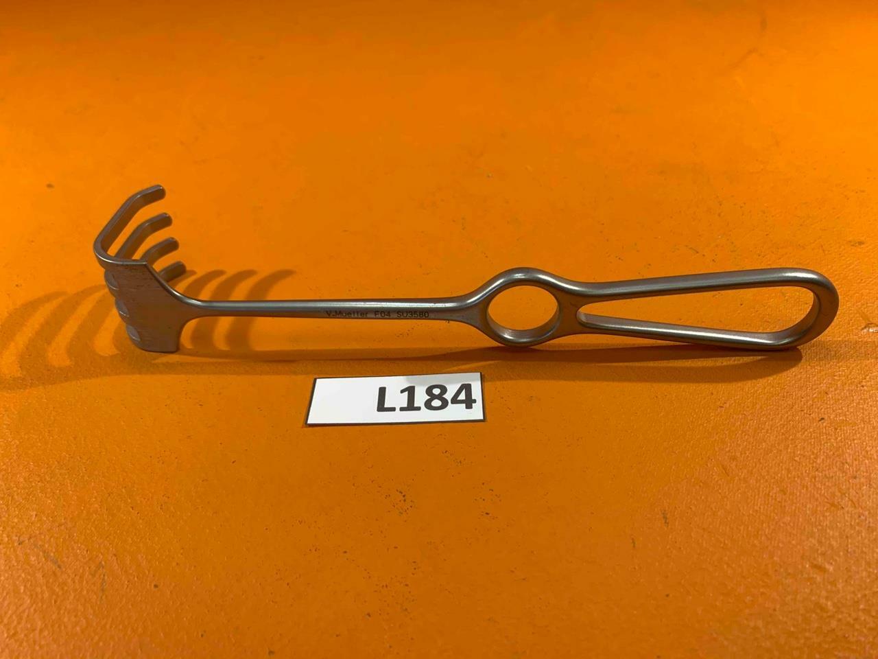 V. Mueller SU3580 Israel Rake Retractor 4 Blunt PRONGS 9-1/2" Long 1 ...