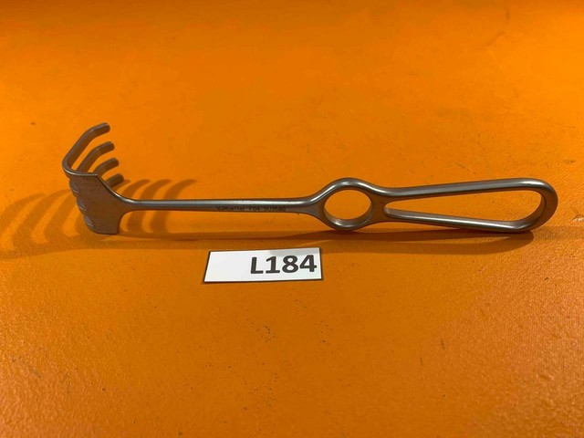 V. Mueller SU3580 Israel Rake Retractor 4 Blunt PRONGS 9-1/2" Long 1 ...