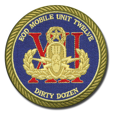 US Navy EOD Mobile Unit Twelve - EODMU TWELVE patch L148 | eBay