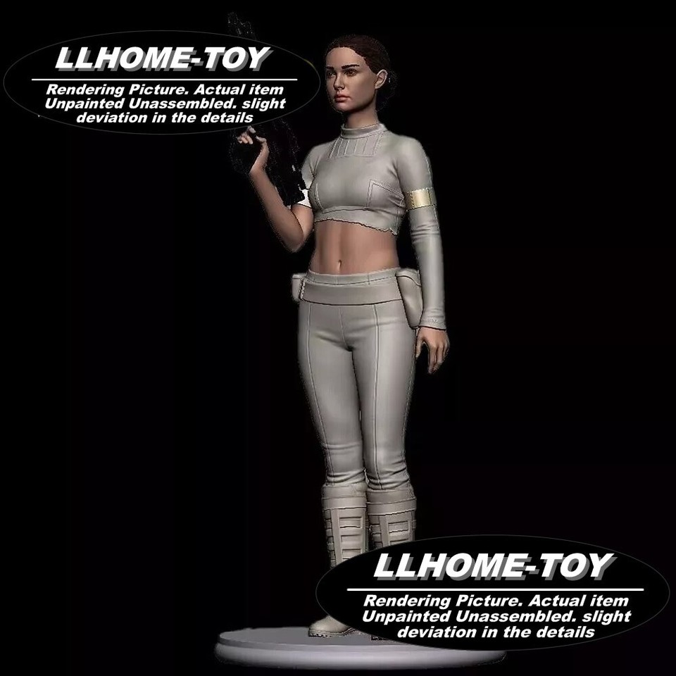 Padme Amidala NSFW Resin 1:4 1:6 1:8 Model Unpainted 3d Print GK Statue ...