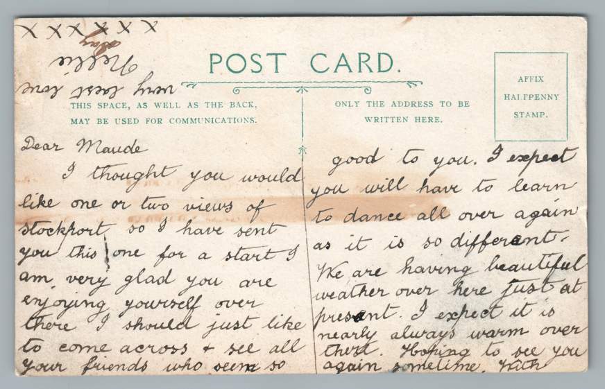 Tenement Lane ADSWOOD England RPPC Antique STOCKPORT Real Photo ...